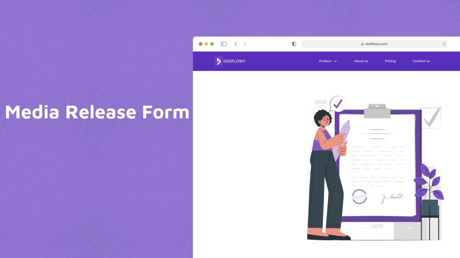 Free Media Release Form Template - DoxFlowy